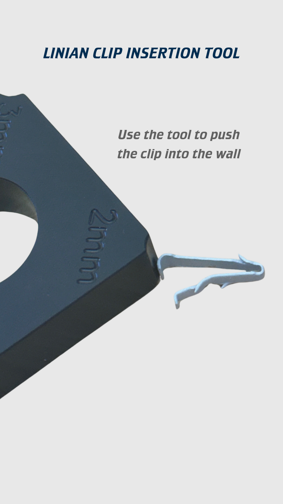 LINIAN Clip Insertion Tool, 0.9-6mm (1LCITMP) – LINIAN Faster, Safer ...