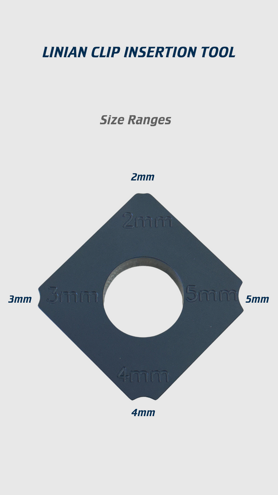 LINIAN Clip Insertion Tool, 0.9-6mm (1LCITMP) – LINIAN Faster, Safer ...